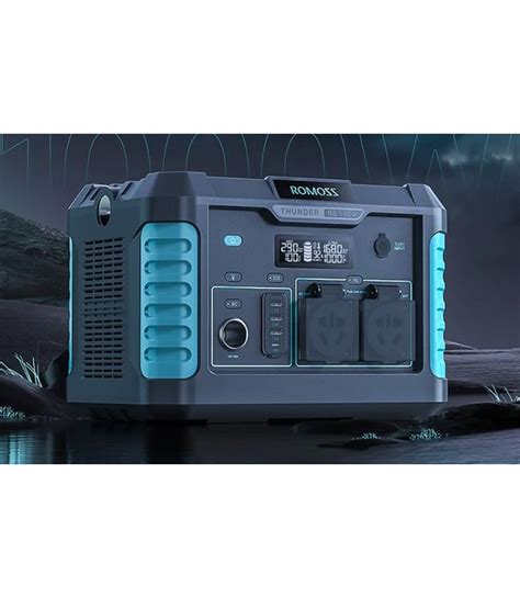 Portable Power Station Romoss RS1000 Thunder Series, 1000W, 933Wh ...