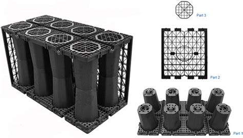 Multiple Size Available Plastic Rainwater Soakaway Crates Manufacturer From China