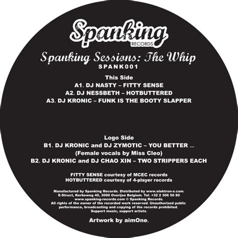 Spanking Sessions The Whip Various Artists Spanking Records