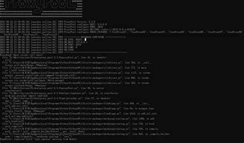 无法启动 · issue 579 · jhao104 proxy pool · github
