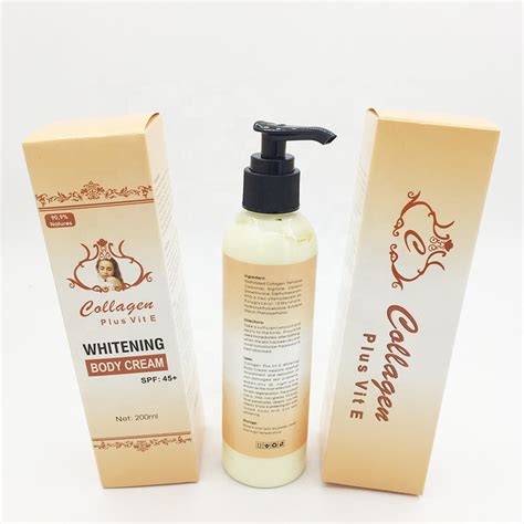 Collagen Plus Whitening Body Cream Spf 45 200ml Sugari