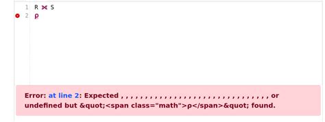 Test Symbols In Error Messages Issue Dbis Uibk Relax Github
