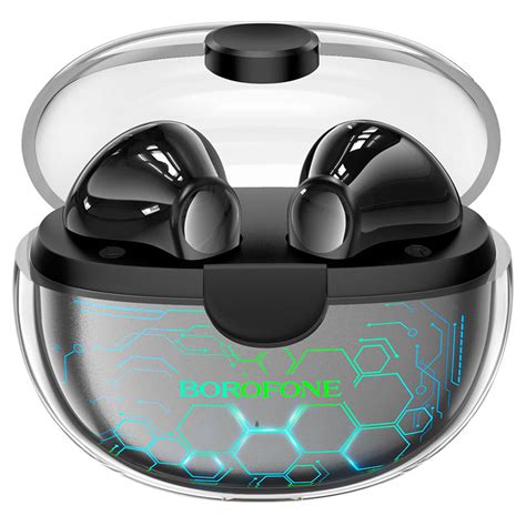 Audifonos Bluetooth Tws BW15 Borofone Color Negro | MELITRONICS Zona Gamer