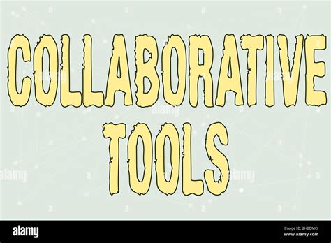Conceptual Display Collaborative Tools Business Overview Private