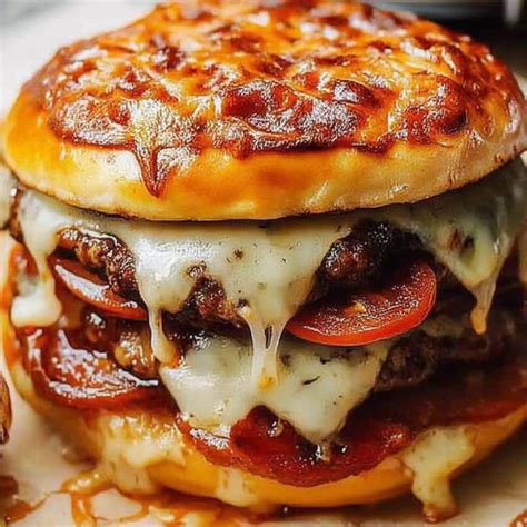 Découvrez La Délicieuse Recette Du Pizza Burger Un Mariage