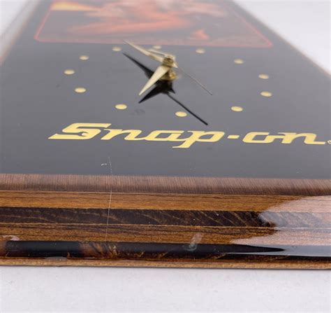 Vintage Snap On Pinup Lingerie Clock