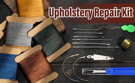 Kaqrhft Repair Sewing Kit Upholstery Needle And Thread Kit