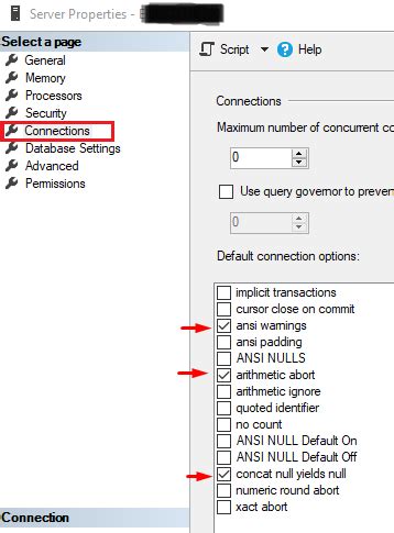 Data Providers And User Options Sql Chit Chat Blog About Sql Server