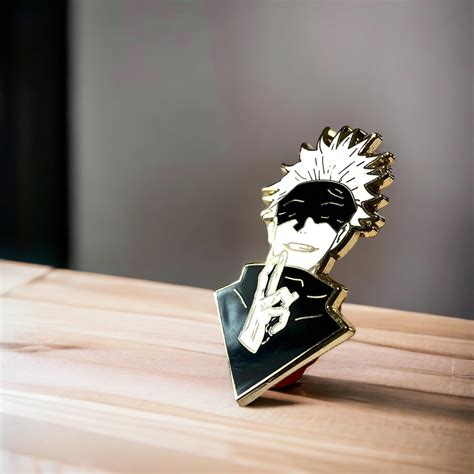 Gojo Pin Gojo Enamel Pin Gojo Satoru Pins Gojo Figure Pin Collectible