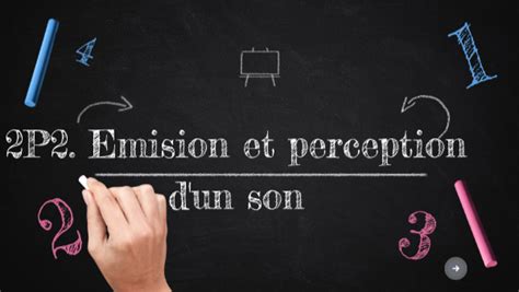 2p2 Emission Et Perception Dun Son