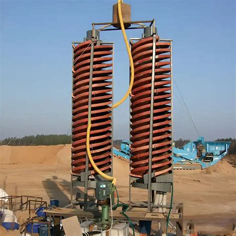 Fetech Spiral Separators Mining Spiral Concentrators Gravity Rotary
