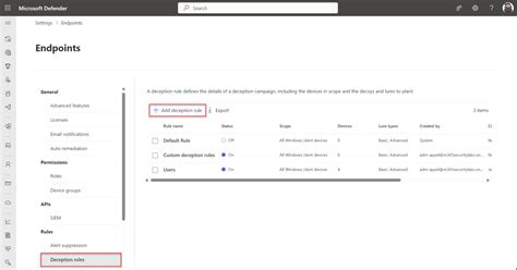How To Use Deception In Microsoft Defender For Endpoint Defender Xdr