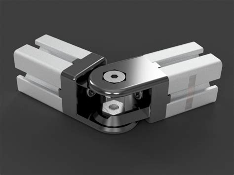 Free 3d File Item 4040 Hinge 🧑‍🔧・3d Printing Design To Download・cults