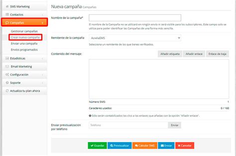 Cómo Crear Una Campaña De Sms Soporte Acrelia News