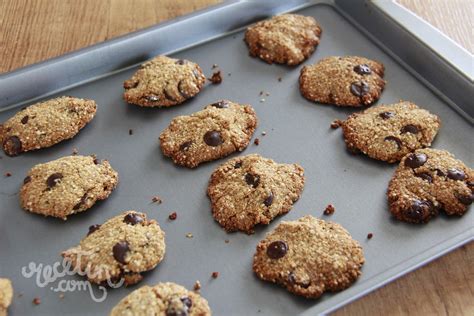 Galletas de quinoa maca y chocolate Recetín Recetín