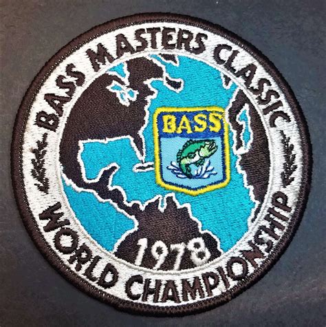 1978 Bassmaster Tournament Patches Bass Fishing Archives Bassmaster
