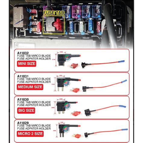 1pc Fuse Holder Add On No Modified Fuse Box Car Fuse Motorcycle Lorry Add Circuit Tap Micro