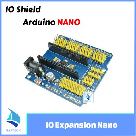 jual io expansion sensor shield untuk arduino uno r1 r3 nano 3 0 board shopee indonesia