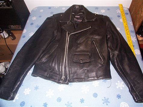 Vintage Wilsons Leather Biker Motorcycle Punk Rocker Jacket Etsy