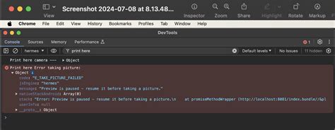 Android Error Taking Picture With React Native Camera E TAKE PICTURE