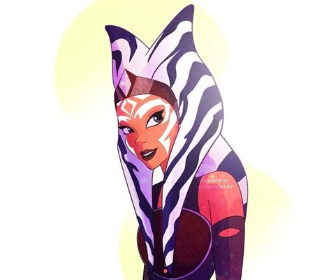 Pin En Ahsoka Tano 💙🧡
