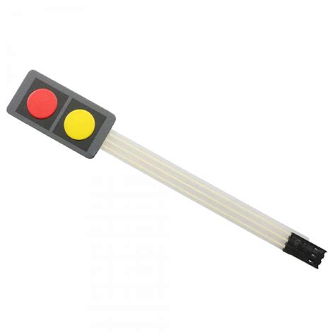 2 Key 21 Matrix Membrane Switch Keypad
