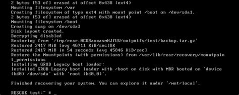 SimplyLinuxFAQ Rear Linux Disaster Recovery Solution