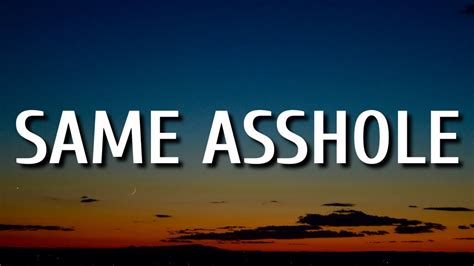 Same Asshole Jelly Roll Song Lyrics Music Videos And Concerts
