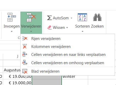 Excel Tabel Lege Rijen Verwijderen Bloemen