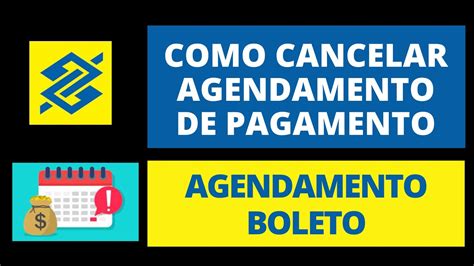 Como CANCELAR AGENDAMENTO DE PAGAMENTO Agendamento Boleto YouTube