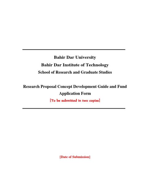 Bit Research Proposal Format Pdf Engineering Automation