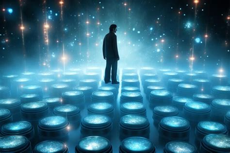 Astral Array Science Photo Premium Ai Generated Image