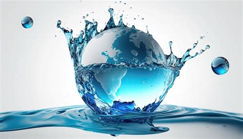 Día De La Tierra Invertir En Nuestro Planeta Ahorro De Agua Y Concepto