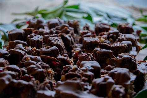 Gluten Free Lumpy Bumpy Brownie Traybake Hertfordshire Cake Company