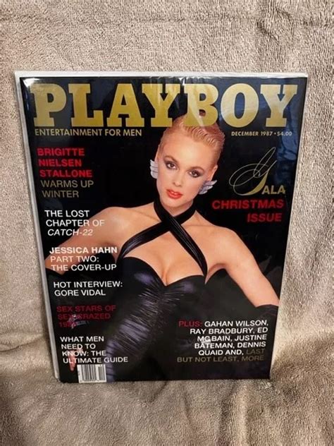Playboy Magazine December Brigitte Nielsen Pmoy India