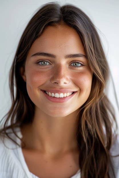 Premium Photo Photo Of Portrait Of Smiling School Teacher Stanging In