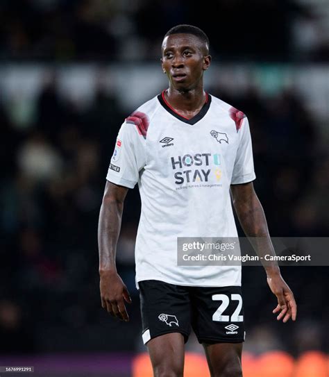Derby Countys Tyrese Fornah During The Efl Trophy Group G Match