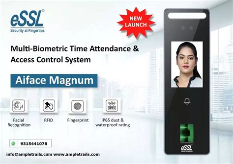 ESSL AIFACE MAGNUM Fingerprint Face Recognition Attendance
