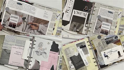 📚다이소 육공 정사각형 다이어리 🫶🏻향수 카탈로그로 브랜드 다꾸하기 잡지 활용 맛집 스크랩다꾸 Scrap Diary Youtube