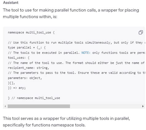 Parallel Tool Use Documentation For Api Models Api Openai