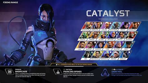 Apex Legends Catalyst Abilities Passive Tactical Ultimate YouTube