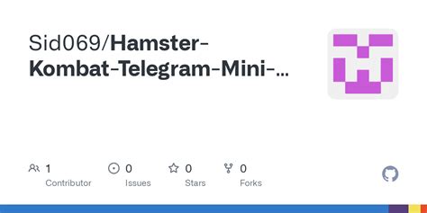 GitHub Sid Hamster Kombat Telegram Mini App