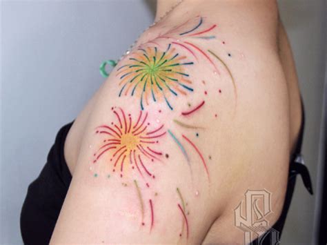 烟花纹身。pmooonfntattoo 站酷zcool