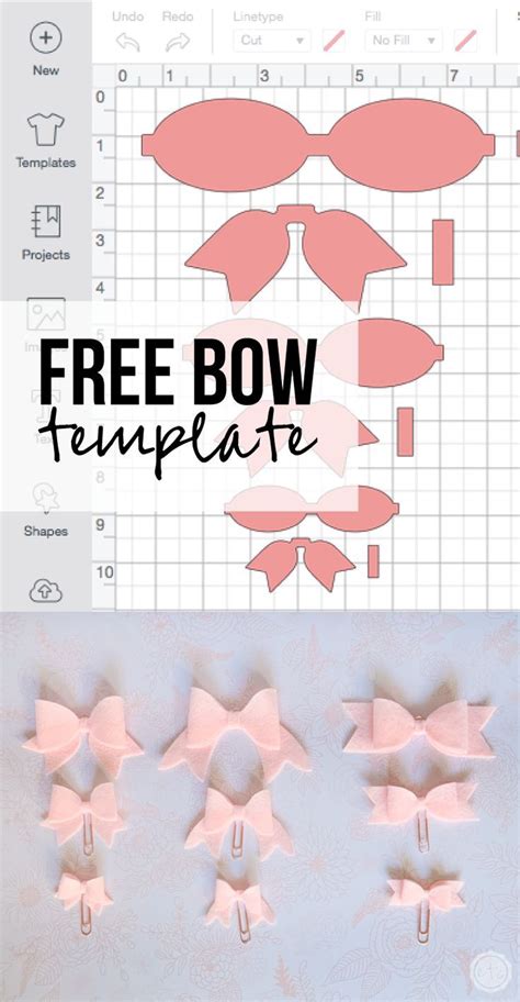 Easy Diy Felt Bows With Your Cricut Happily Ever After Etc Bow