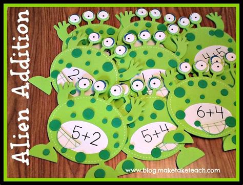 Alien Addition Classroom Freebies Math Center Activities Classroom