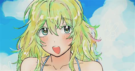 葉隠透 素顔 夏だよ～ Saikaのイラスト Pixiv
