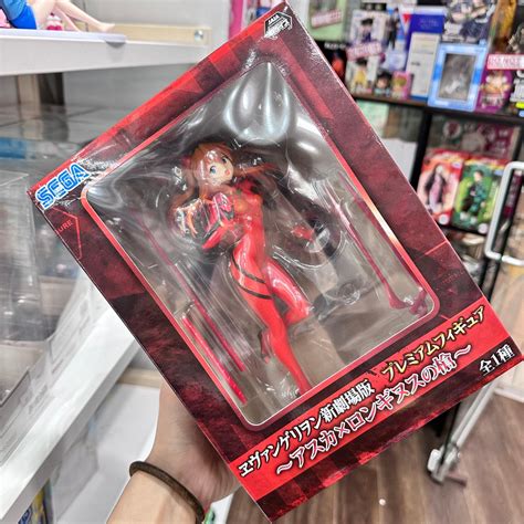 Rebuild Of Evangelion Asuka Spear Of Longinus Premium Figure By Sega