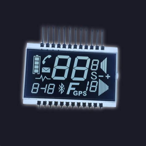 Va Tn Htn Stn FSTN Custom 7 Segment LCD Display Custom Tn LCD Display