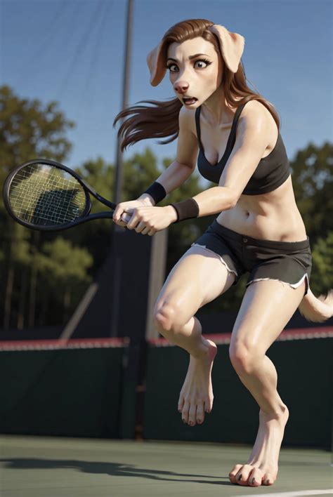 Ai Generated Tennis Training Tf By Dragsarr On Deviantart
