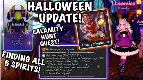 Halloween Update In Royalty Kingdom 2 Youtube